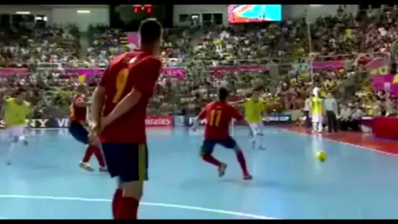 FUTSAL World Cup Final Thailand 2012 Brasil vs Spain Highlights and ...