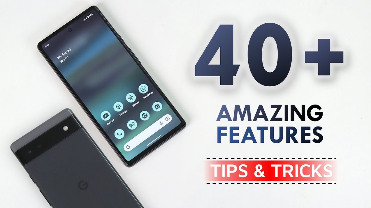 Google Pixel 6A Tips & Tricks | 40+ Special Features - TechRJ - YouTube
