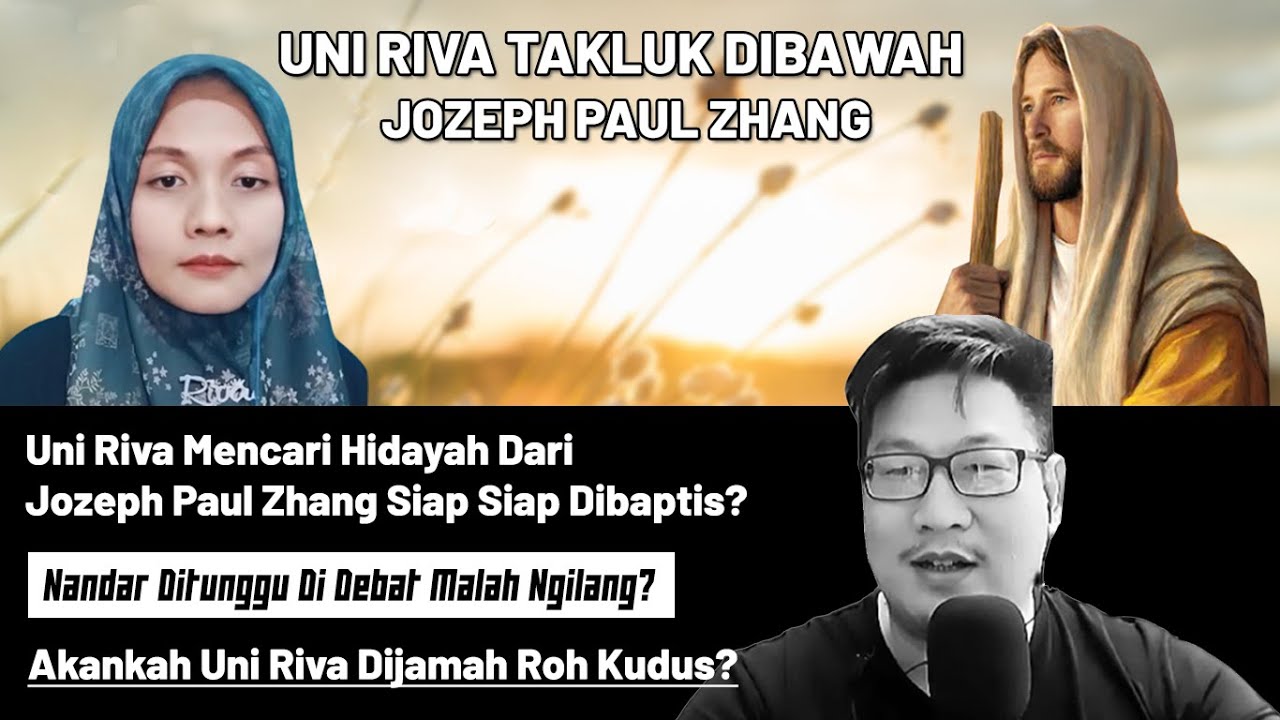 Uni Riva Mencari Hidayah Dari Jozeph Paul Zhang Siap Dibaptis? - YouTube
