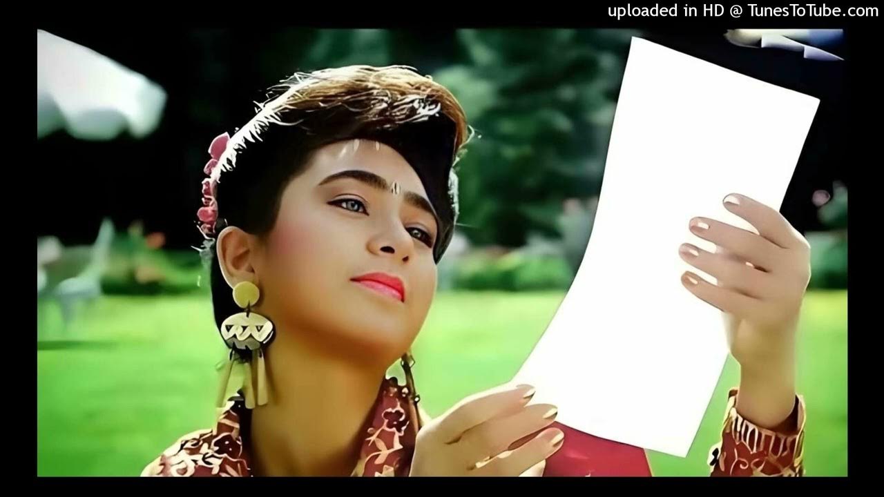 Pyar Ke Kagaz Pe ️ Love Song ️ Jigar, Ajay Devgan, Karishma Kapoor ...