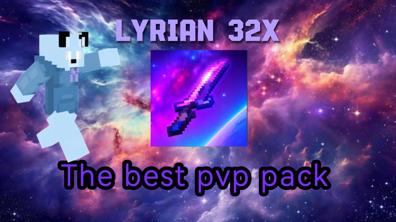 Lyrian 32x l Best pvp pack MCPE 1.21+ | MCPE/bedrock - YouTube