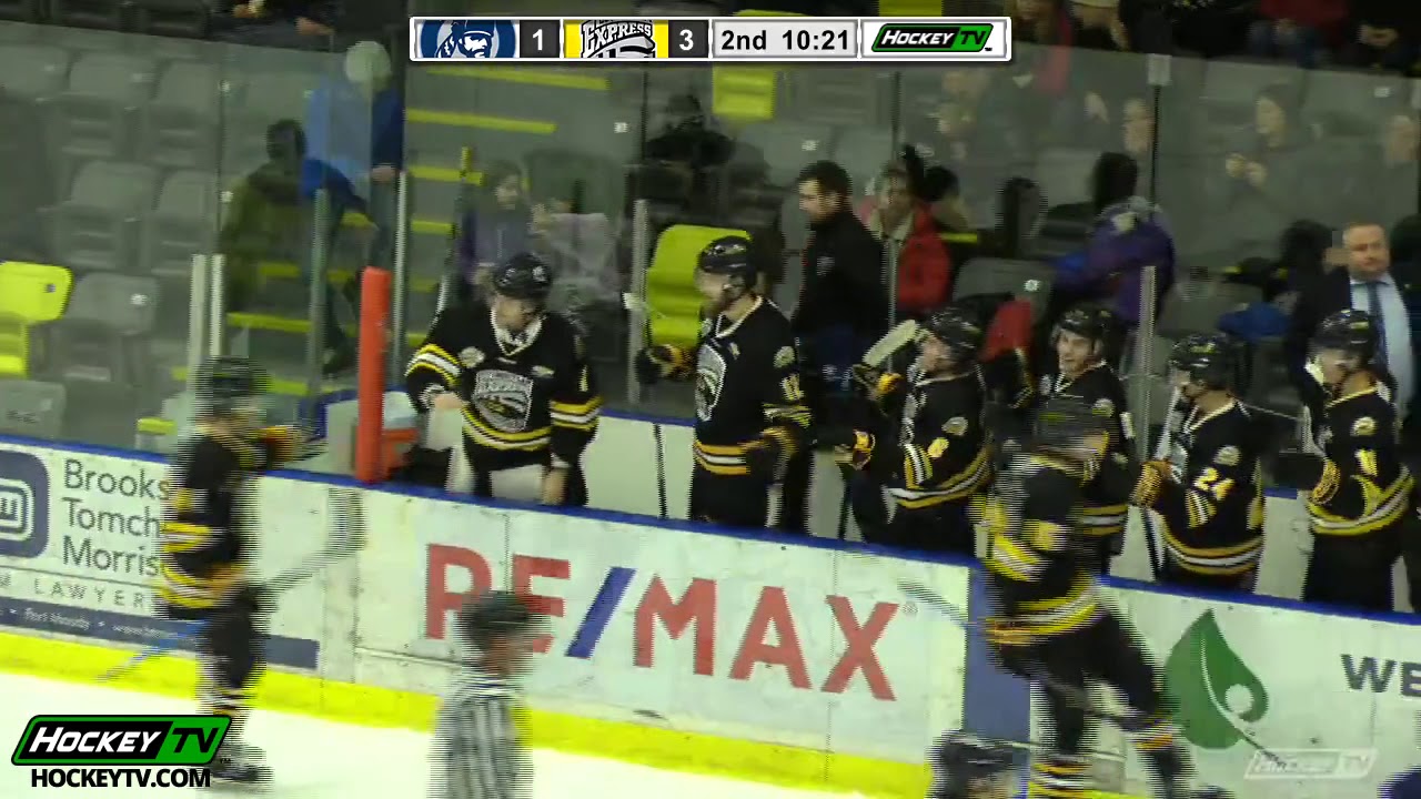 Cooper Connell 4-1 Express Jan 12 vs Langley - YouTube