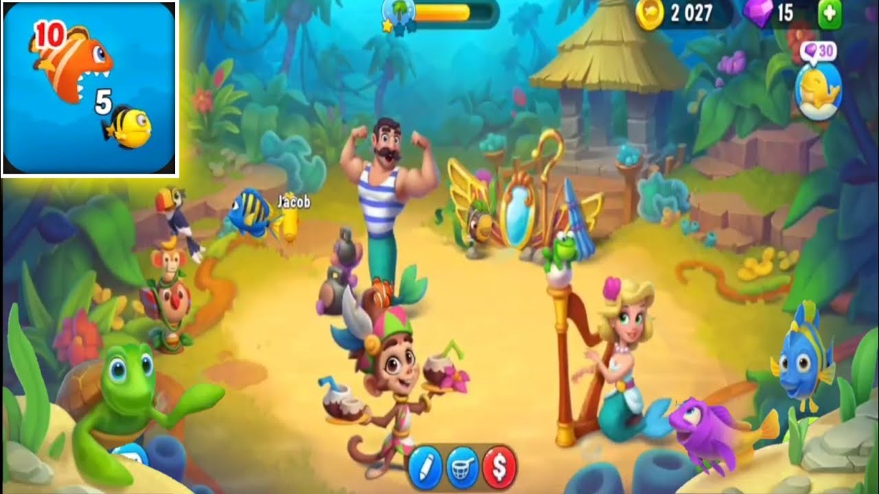 Fishdom Walkthrough Gameplay All Level Android,iOS| Fishdom Gameplay ...
