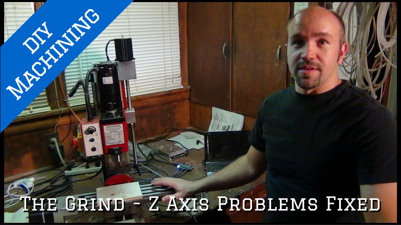 Mini Mill CNC Conversion: The Z Axis Grind - YouTube