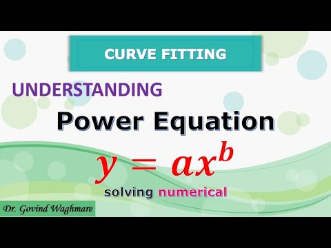 Power Equation | Numerical Methods | Solved Example - YouTube