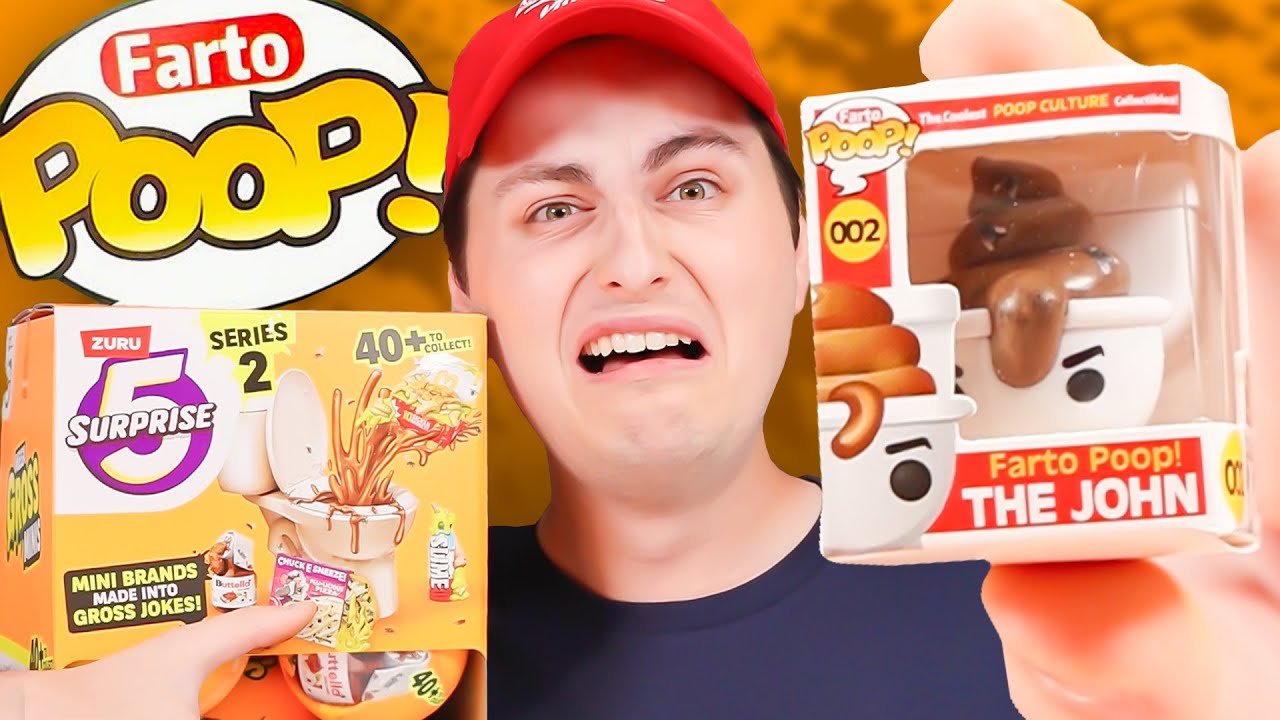 The Hunt For The RARE Funko Poop Toilet! (Mega Gross Minis) - YouTube