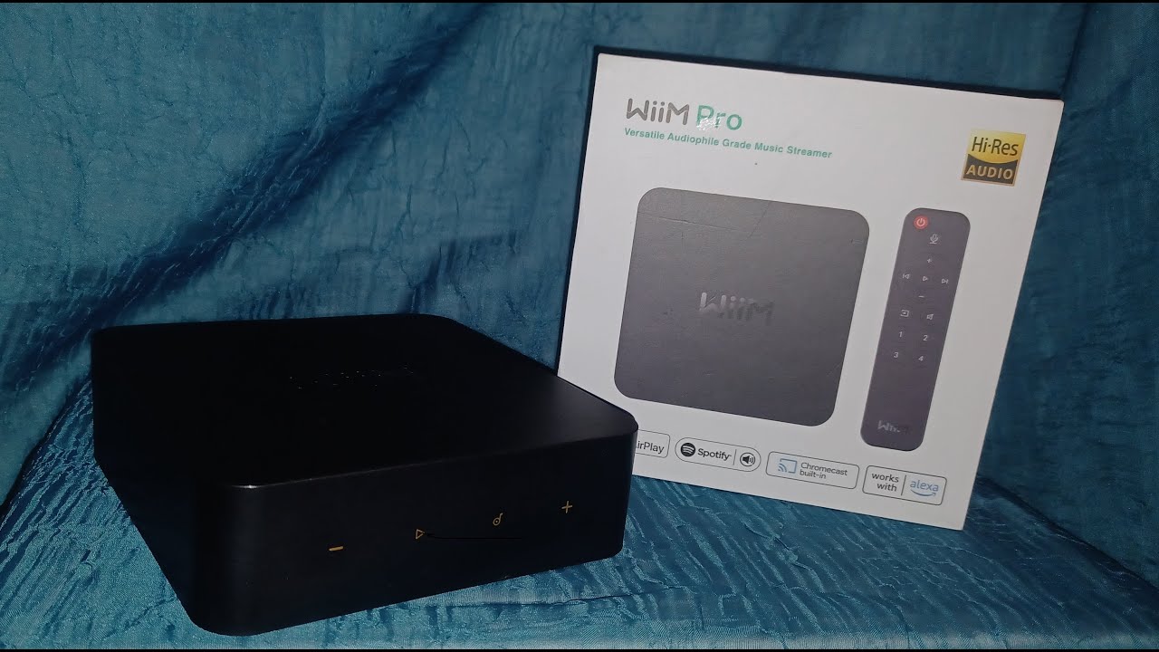 WiiM Pro AirPlay 2 Receiver with Voice Remote, with the 10 Band ...