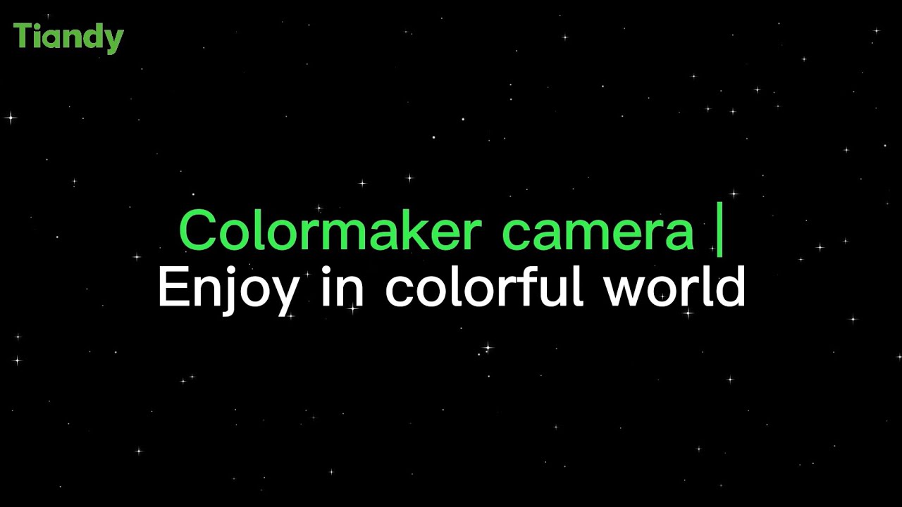 Colormaker Camera Enjoy in colorful world - YouTube
