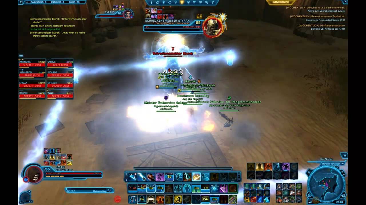 SWTOR | Dread Master Styrak | Scum & Villainy | Hardmode 8 Man ...