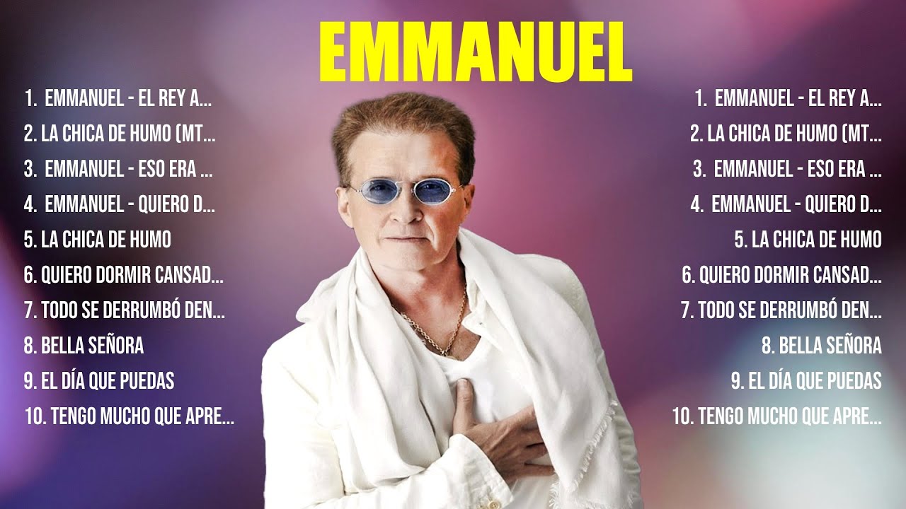 Emmanuel ~ Super Seleção Grandes Sucessos - YouTube