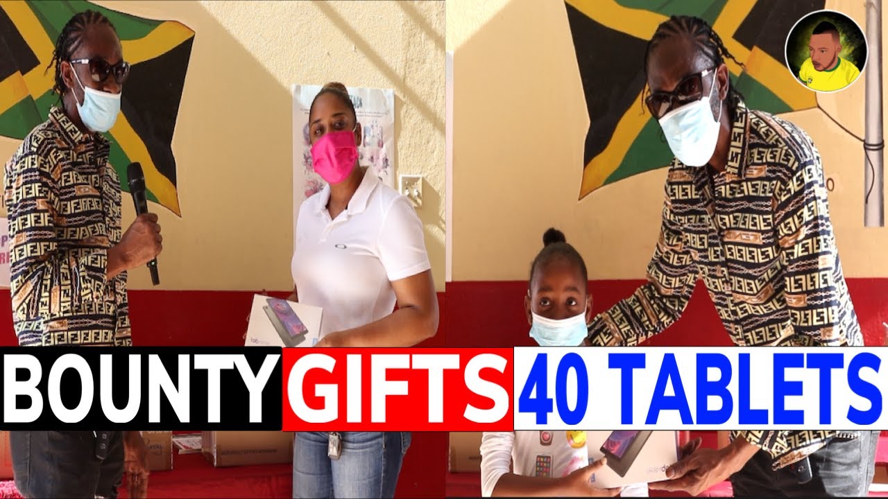 BOUNTY Foundation DONATES 40 TABLETS to Seaview Gardens Primary 🇯🇲 ...