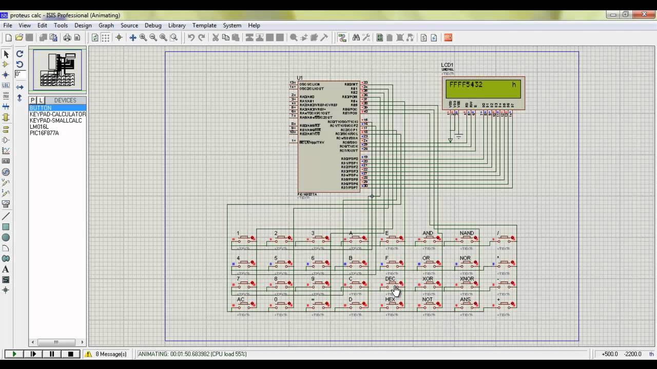 PIC Calculator 32bit - YouTube