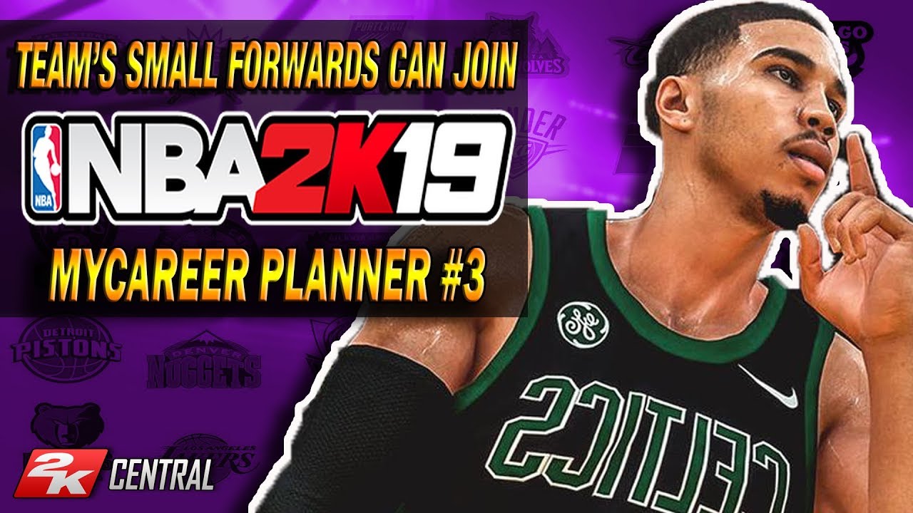 NBA 2K19: All Teams SMALL FORWARDS CAN PLAY FOR! (MyCareer Guide #3 ...
