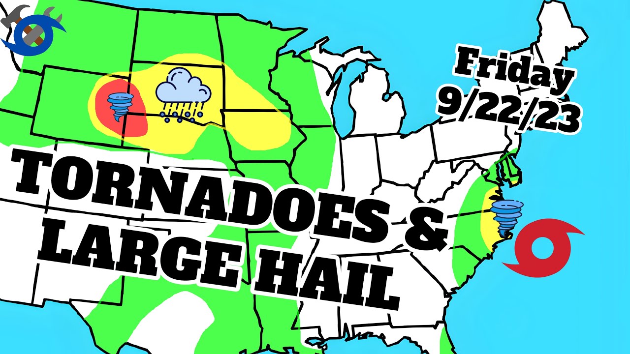 Project: Gladiator Weather Forecast 9/22/23 - Tornadoes & Large Hail ...