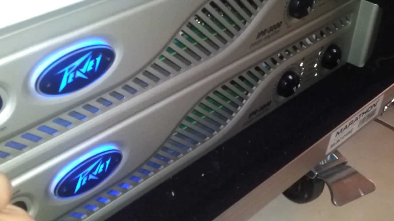 Peavey IPR 3000's little review. - YouTube