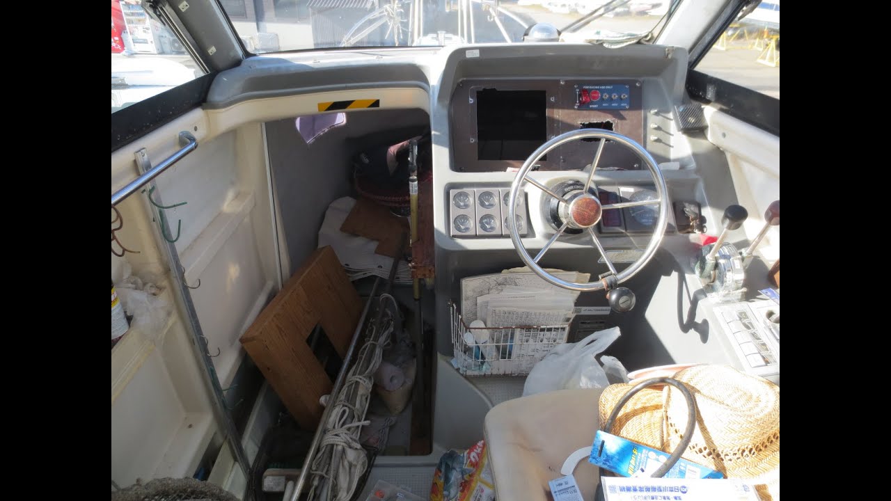 中古艇ドットコム宮崎エリア（原）YAMAHA UF28室内動画 - YouTube
