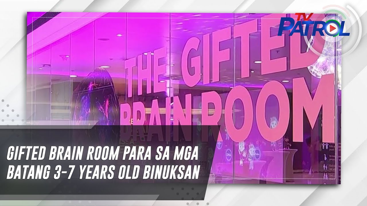 'Gifted Brain Room' para sa mga batang 3-7 years old binuksan | TV Patrol - YouTube