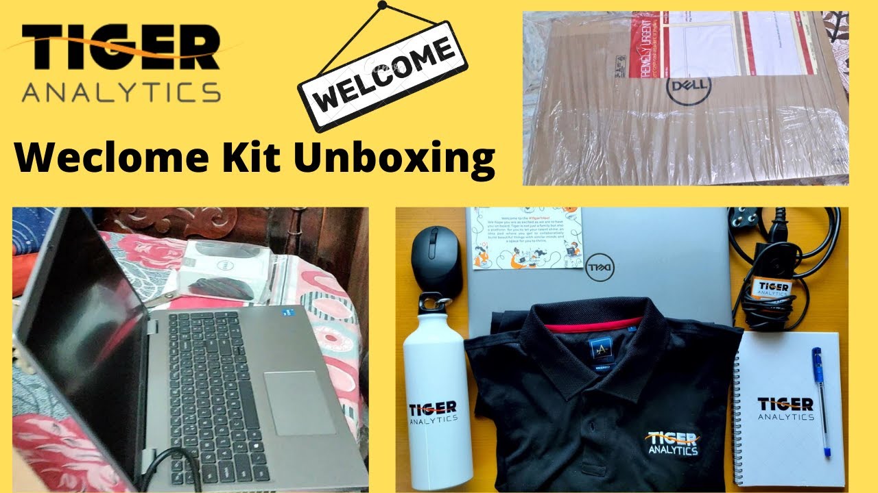 Unboxing Tiger Analytics Company Welcome Kit Video😁 | Tiger Analytics ...