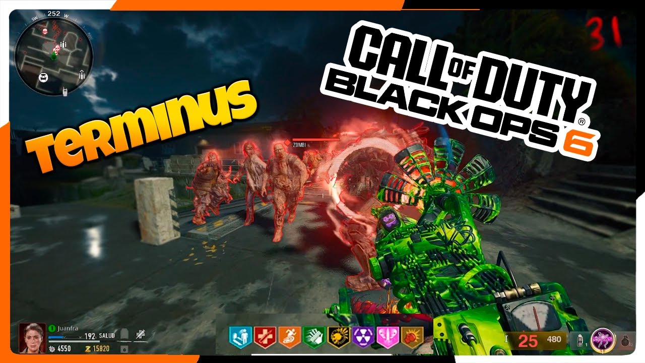 JUGANDO AL MODO ZOMBIES (TERMINUS) - CALL OF DUTY BLACK OPS 6 - YouTube