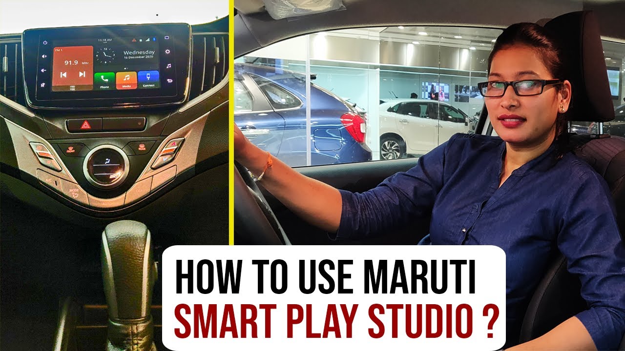 Easy way to connect & use Smart Play Studio in Maruti Suzuki Car - YouTube