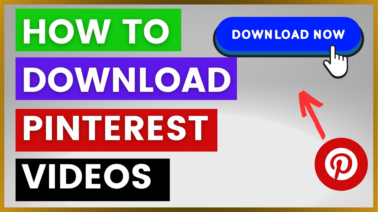 How To Download Pinterest Videos From Pinterest? [in 2024] - YouTube