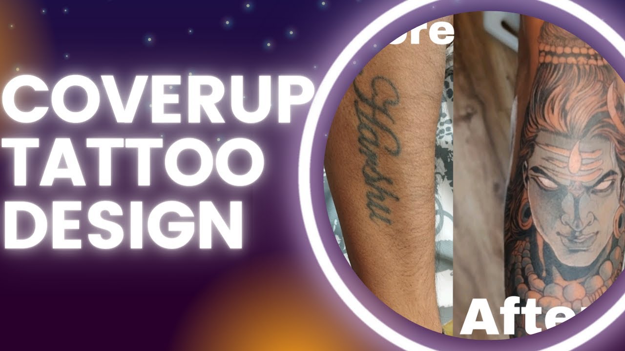 Name Coverup Tattoo design.......[ALLEN TATTOO STUDIO] - YouTube