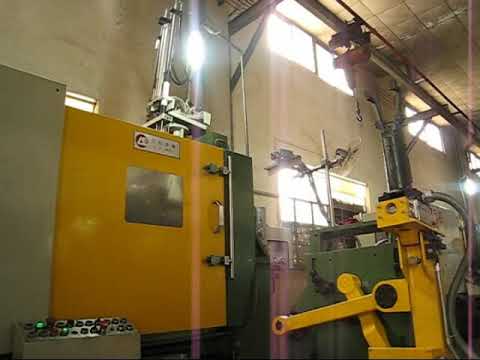 LK Zinc Die Casting Machine with Automated Arm to take out the products ...