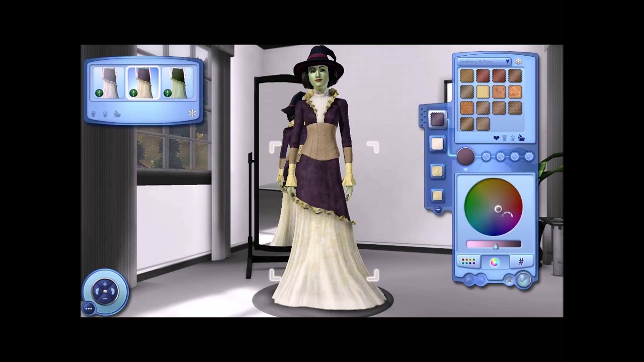 The sims 3-Lets create an evil witch - YouTube