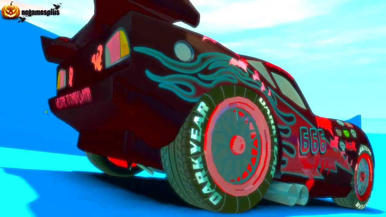 Halloween Minions Disney cars Vampire Lightning McQueen & Francesco ...