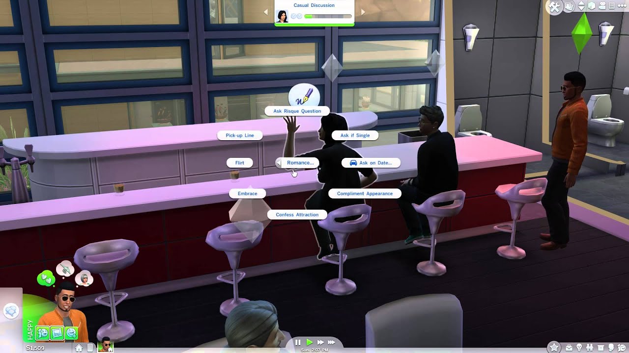 The Sims 4: Hunter Sims gameplay pt27 - Newfound Socialite - YouTube