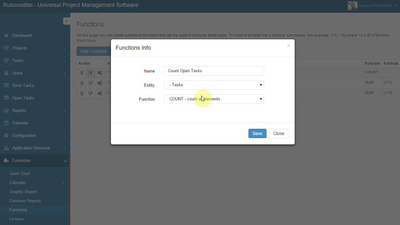 Complex Calculation in Rukovoditel - YouTube