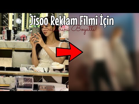 Jisoo Reklam Filmi İçin Saçlarını Boyattı!