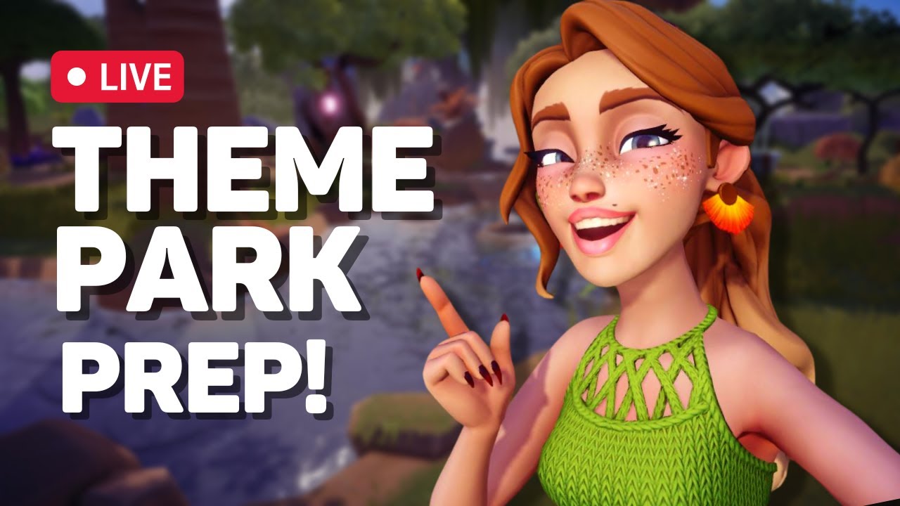 THEME PARK PLANNING & UPDATE PREP | Disney Dreamlight Valley - YouTube