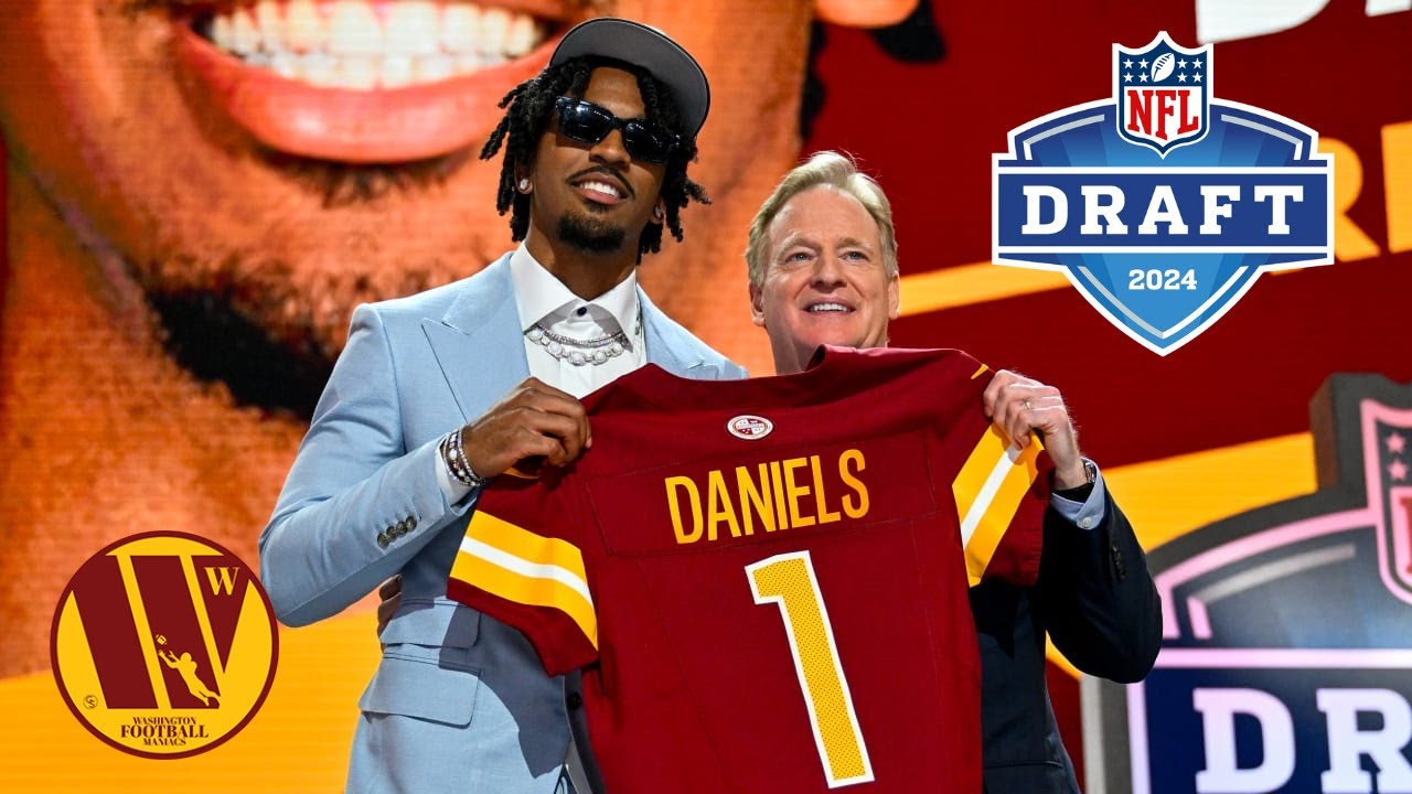 Washington Commanders Draft Jayden Daniels! 1st RD Recap + 6 QBs Taken ...