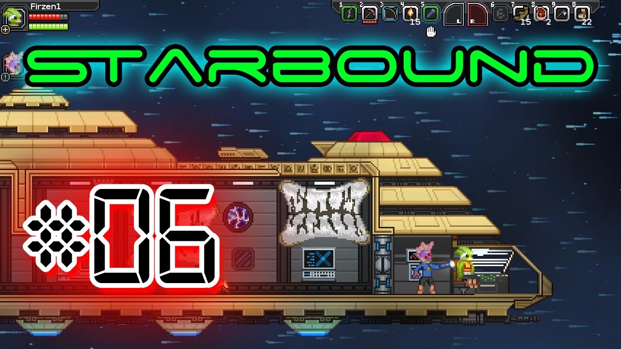Starbound - #06 Space Travel and the Second Base - YouTube