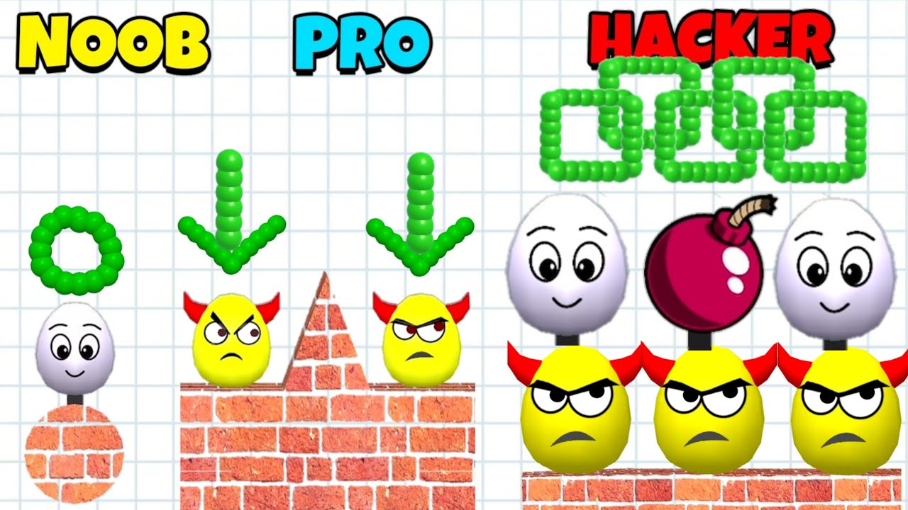 DRAW TO SMASH: Logic puzzle - Levels 230 to 300 | ASMR Gameplay (Infinity, Draw 2 Save) - YouTube