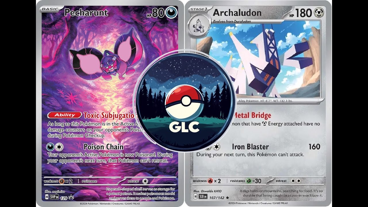 Pokemon GLC Match Poison Dark vs Big Metal Bros - YouTube