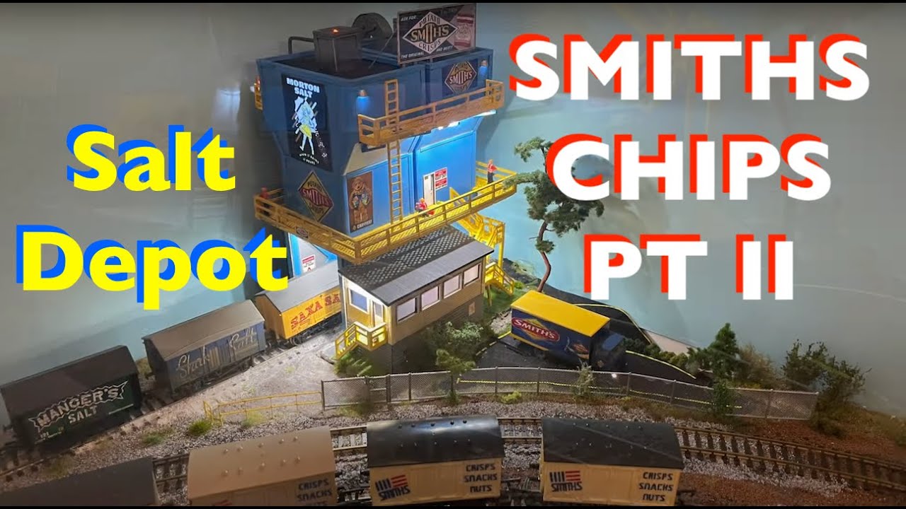Josef - Model Railway & Toy Room 147 Smiths Chips Factory Salt Depot PT ...