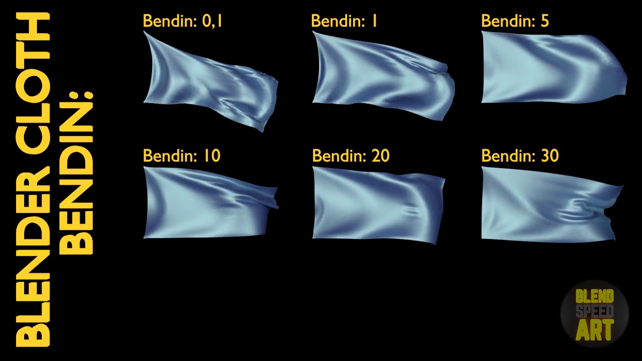 Blender 3D Cloth Bending - YouTube