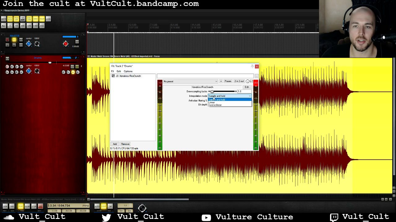 FREE BITCRUSHER REACRUNCH - Review and Tutorial - YouTube