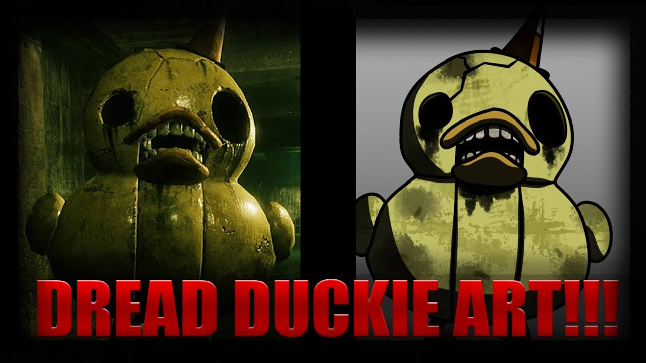 Draw Dread Duckie from Dark Deception // Рисую Гадкого Утёнка из Dark ...