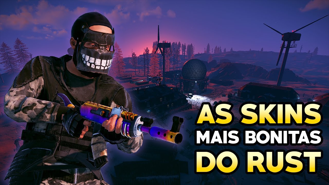 As melhores SKINS do Rust - YouTube