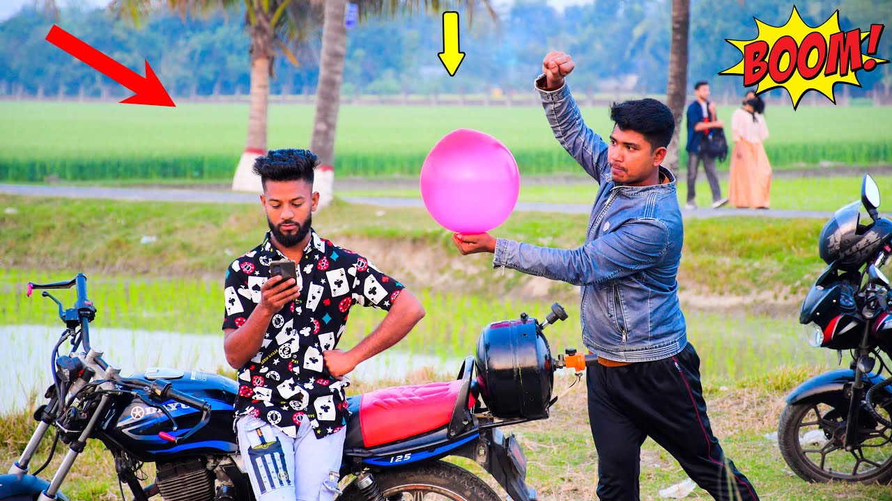 Balloon Prank || Popping Balloon BLAST Prank on Public - Part 9 || 4 ...