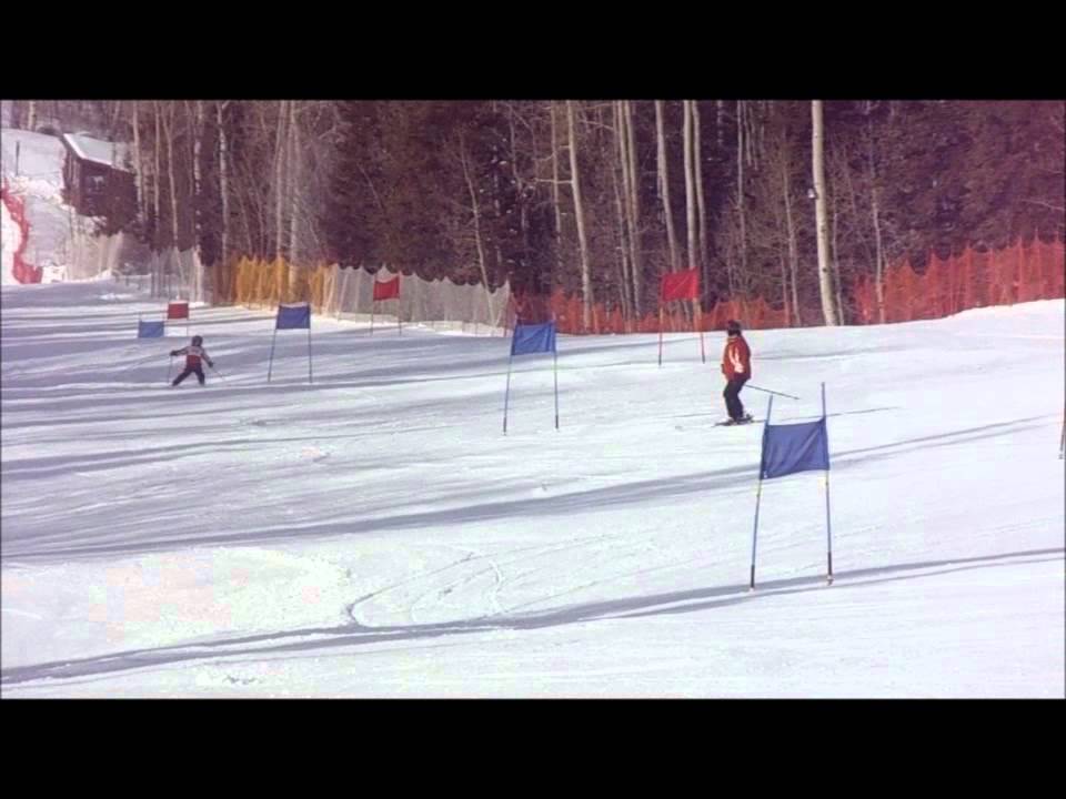 Maya's Buddy Werner Ski Race - YouTube