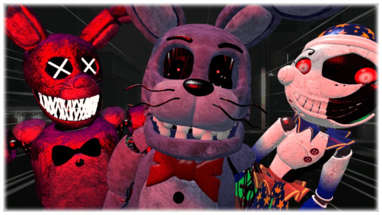 Gmod FNAF | Withered Bonnie Finds His Face 3! - YouTube