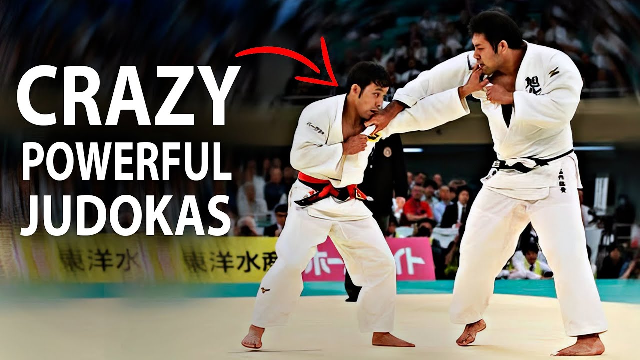 Crazy Powerful Judokas in Judo. Judoka Who Have Defeated Giants - YouTube