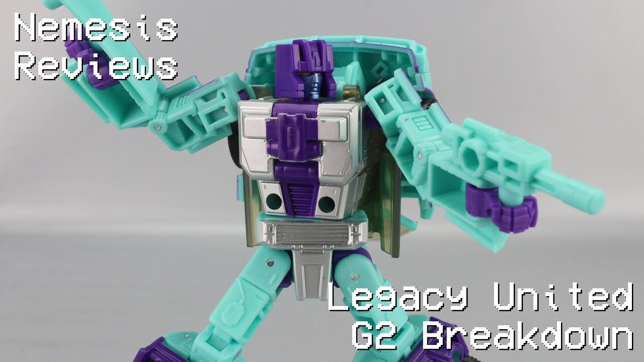 Nemesis Reviews Transformers Legacy United G2 Breakdown - YouTube