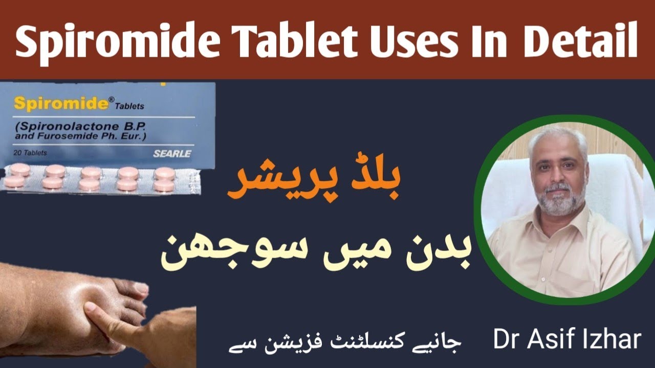 Spironolactone For Hair Loss and Acne | Spiromide Tablet Uses in Urdu ...