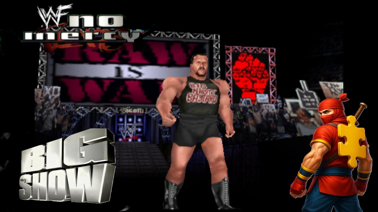 WWF No Mercy Plus | WWF Title Run as The Big Show - YouTube