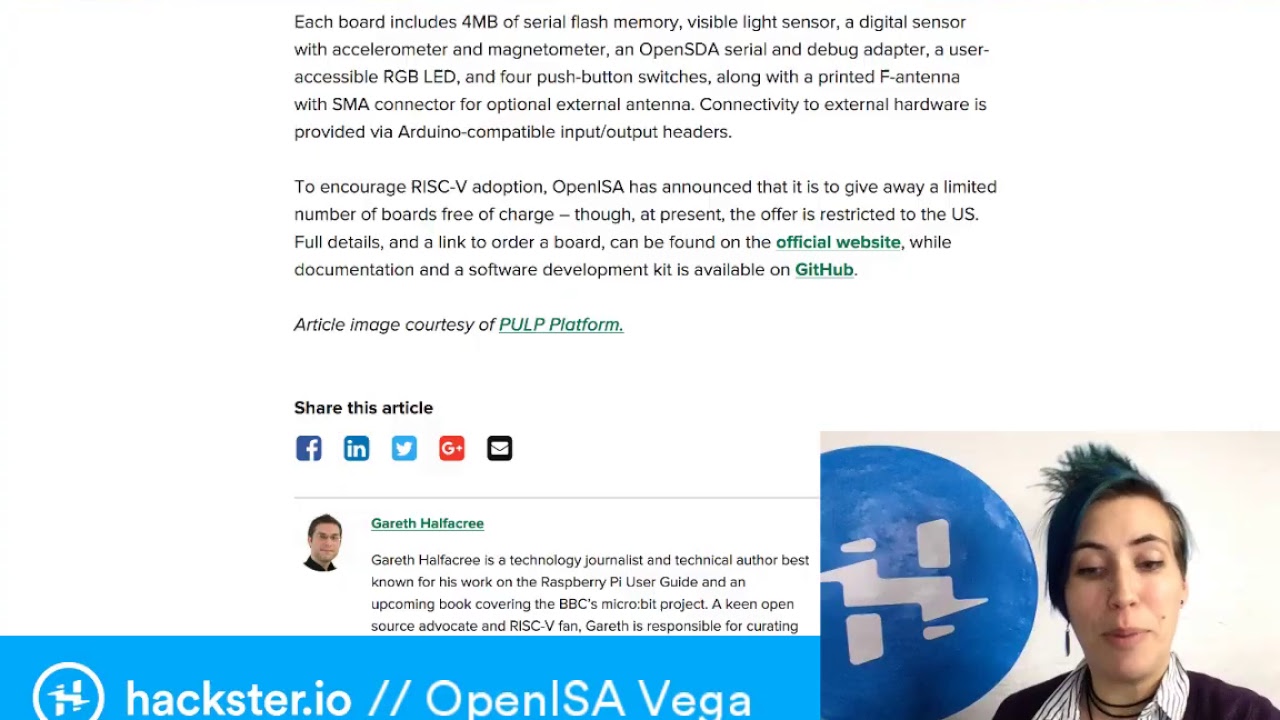 OpenISA VEGA: Get Yours Free! // MCU Monday - YouTube